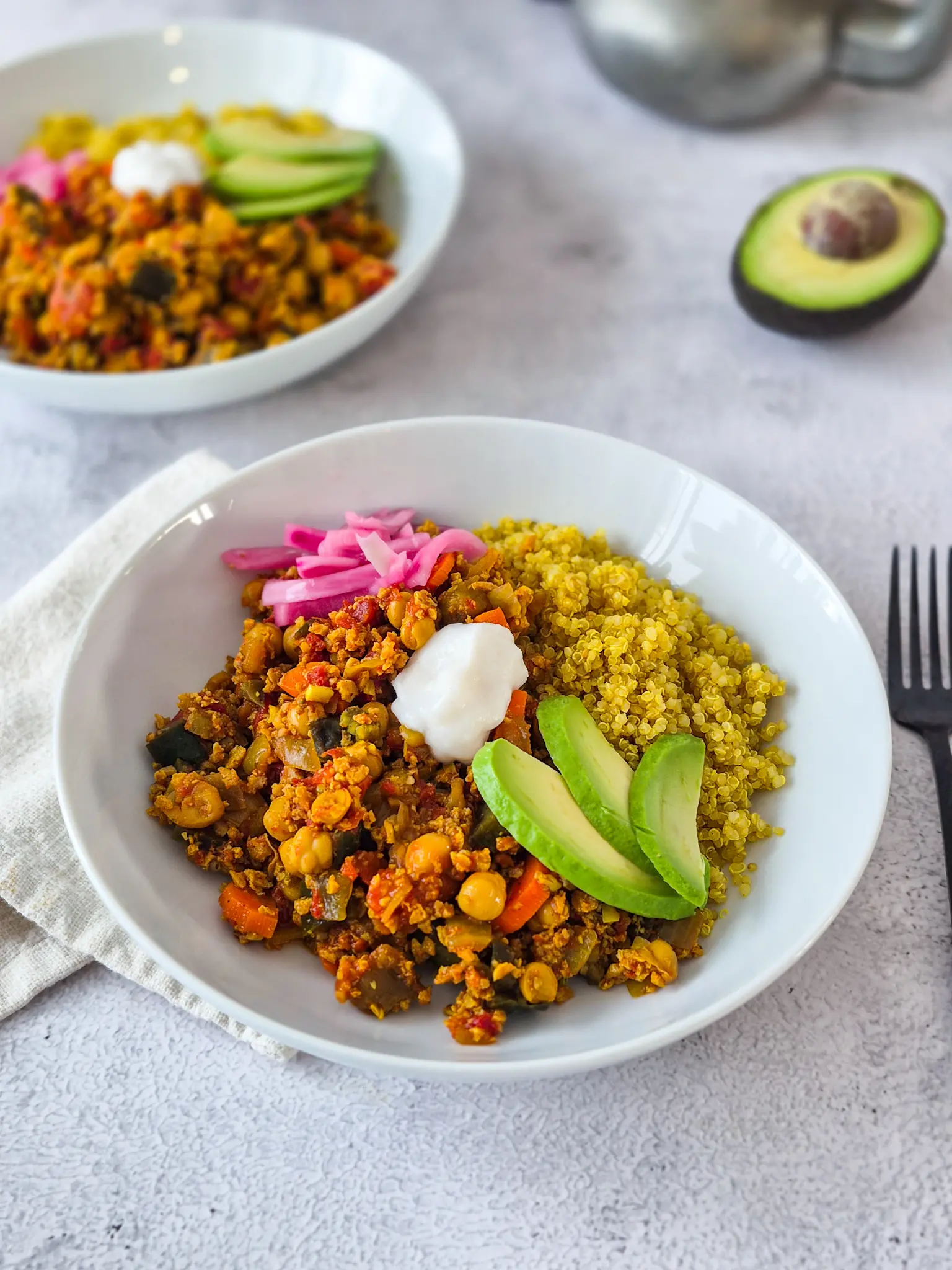 Bol végétalien aux saveurs marocaines recette santé