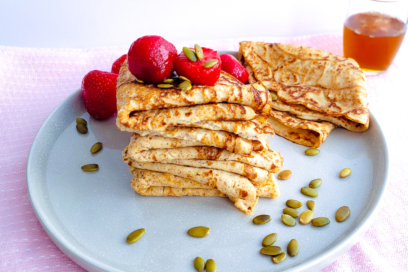 Crêpes fines | Recette de Nutritionniste - Diététiste | ÉquipeNutrition